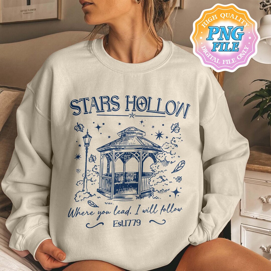 Stars Hollow Connecticut PNG Designs, Cozy Fall PNG, Stars Hollow ...