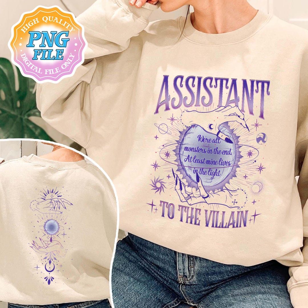 Villain Assistant PNG Digital Download for Fan, We're All Monsters ...