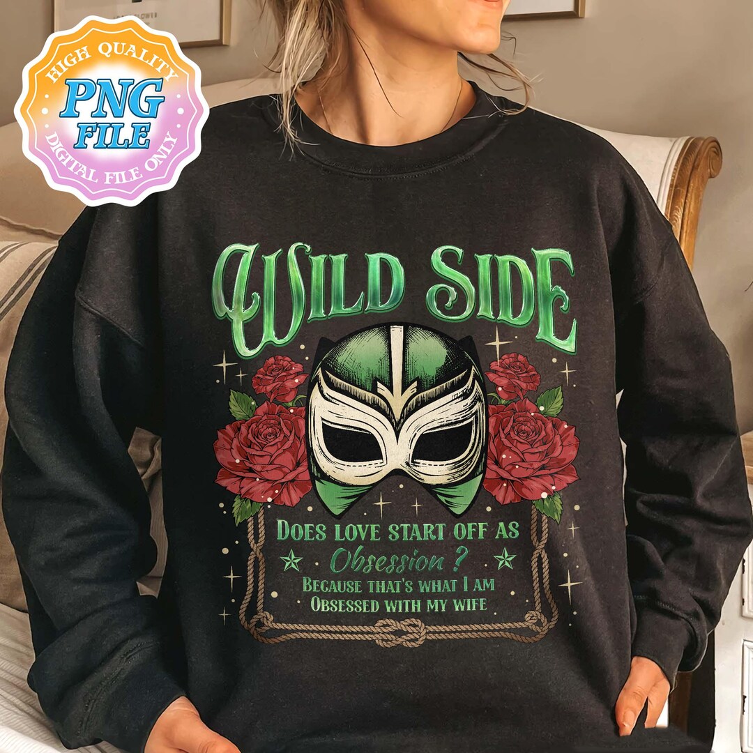Wild Side Merch Comfort Color Sublimation Design, Wild Rose Records ...