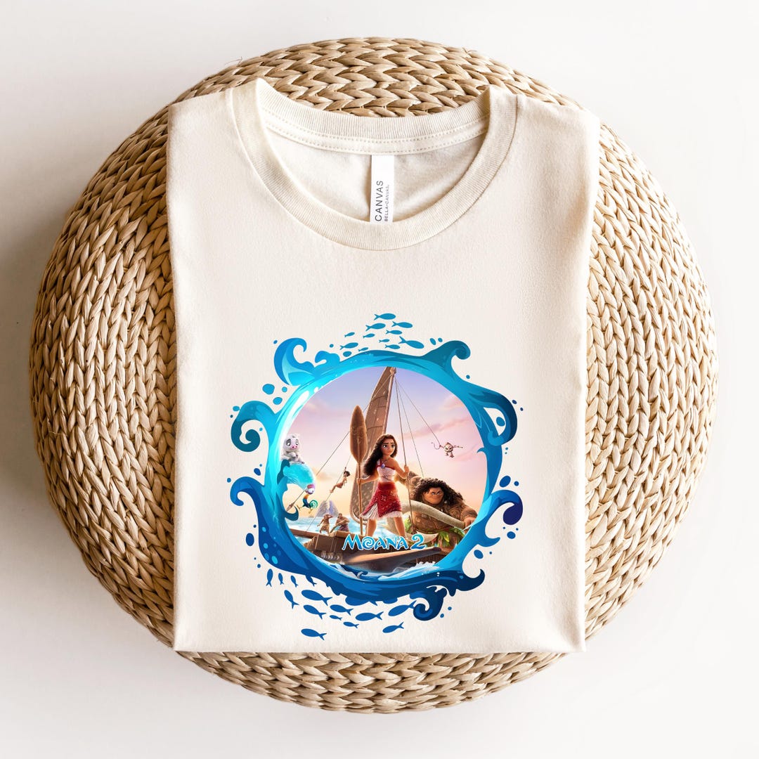 Moana and Maui Tshirt, Disney Moana Character, T Shirt, Moana Tee ...