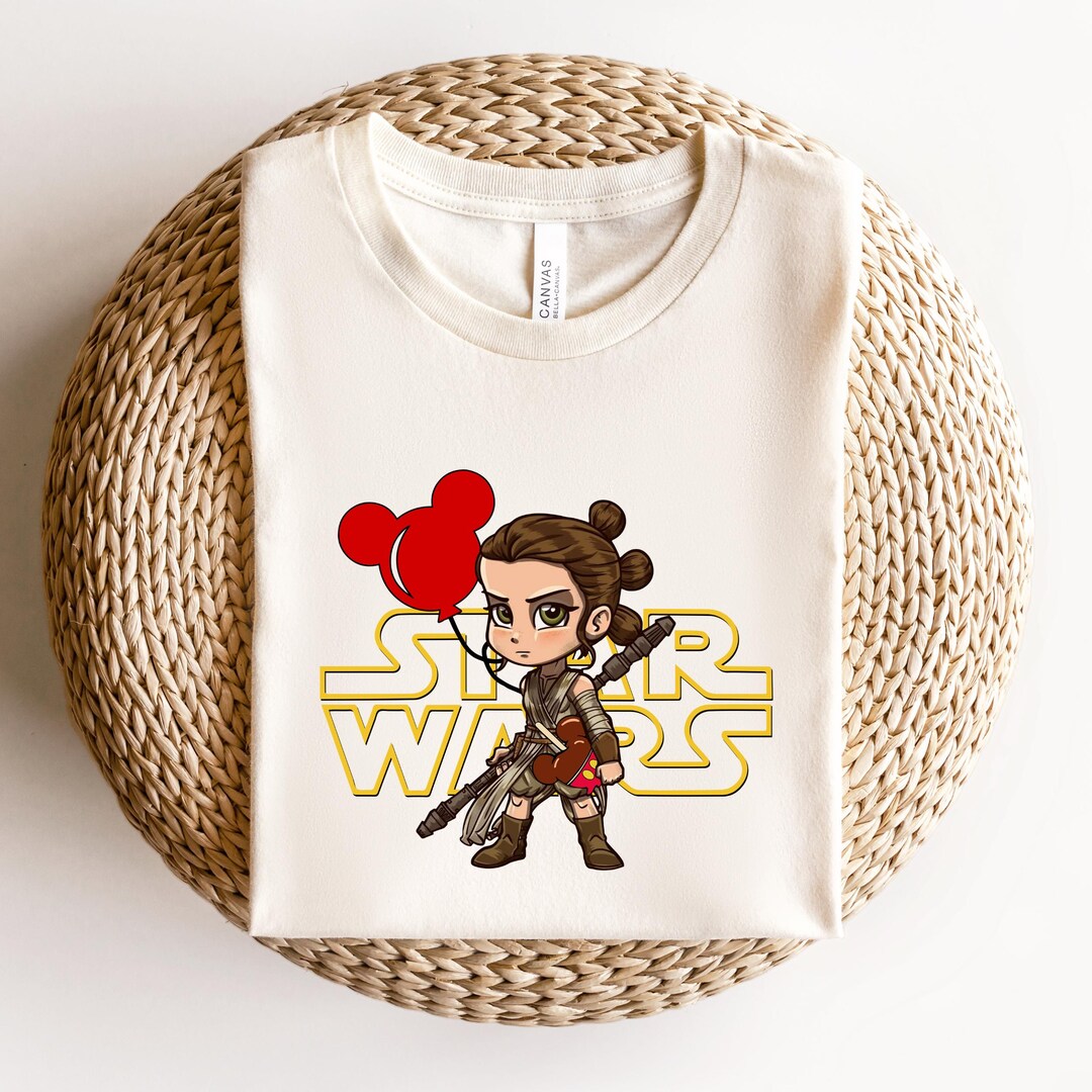 Rey Star Wars, Disney Rey Character, Rey Tshirt, Rey Tee, Disneyland ...