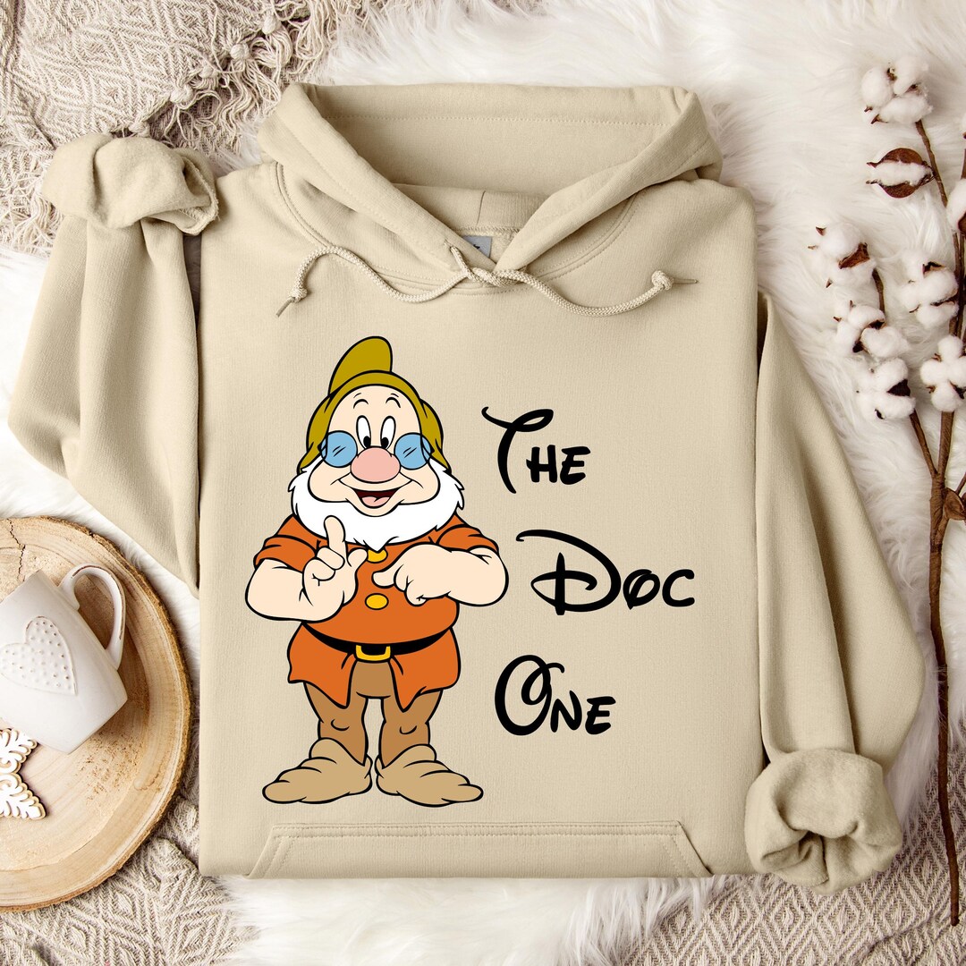 Doc One Snow White and the Seven Dwarfs Hoodie/sweatshirt, Disney Trip ...