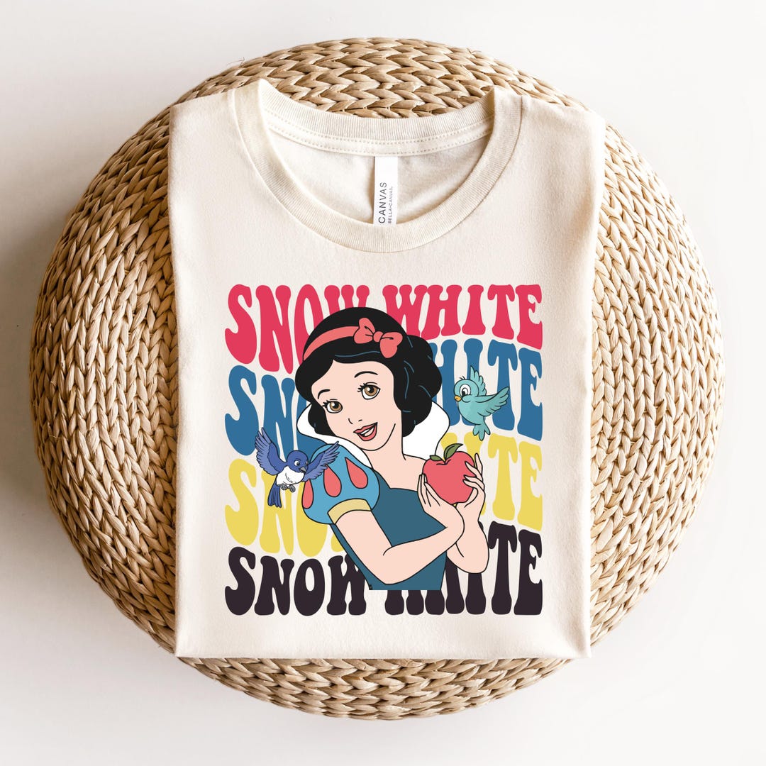 Snow White Shirt, Disney Snow White Character, Snow White Tshirt, Snow ...