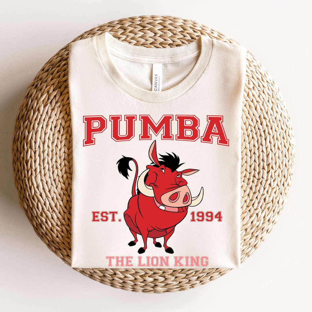 Pumba the Lion King Shirt, Disney Pumba Character, Pumba Tshirt, Pumba ...