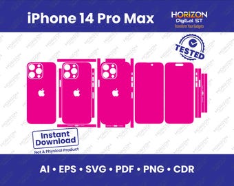 Skin Cut Template Apple iPhone 16 Pro Max Vector Cutting Template Svg ...