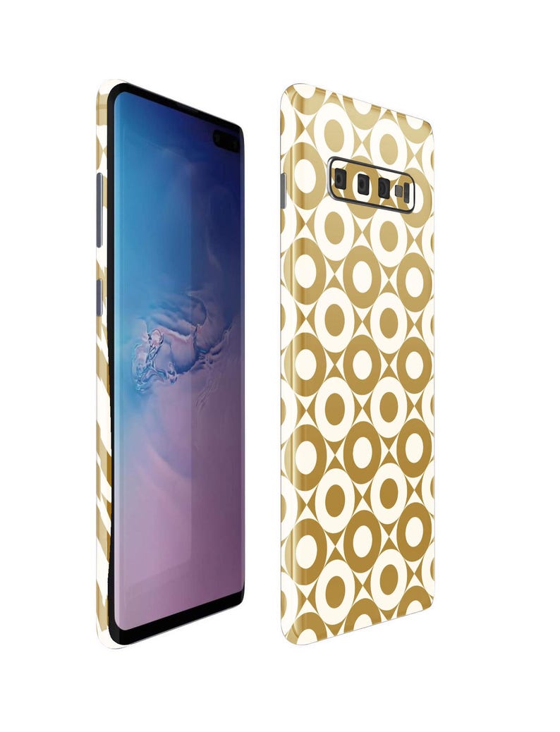 Samsung Galaxy S10 Plus Skin Template Full Wrap SVG, Eps, AI, PDF, Cricut Silhouette Vector Cut ...