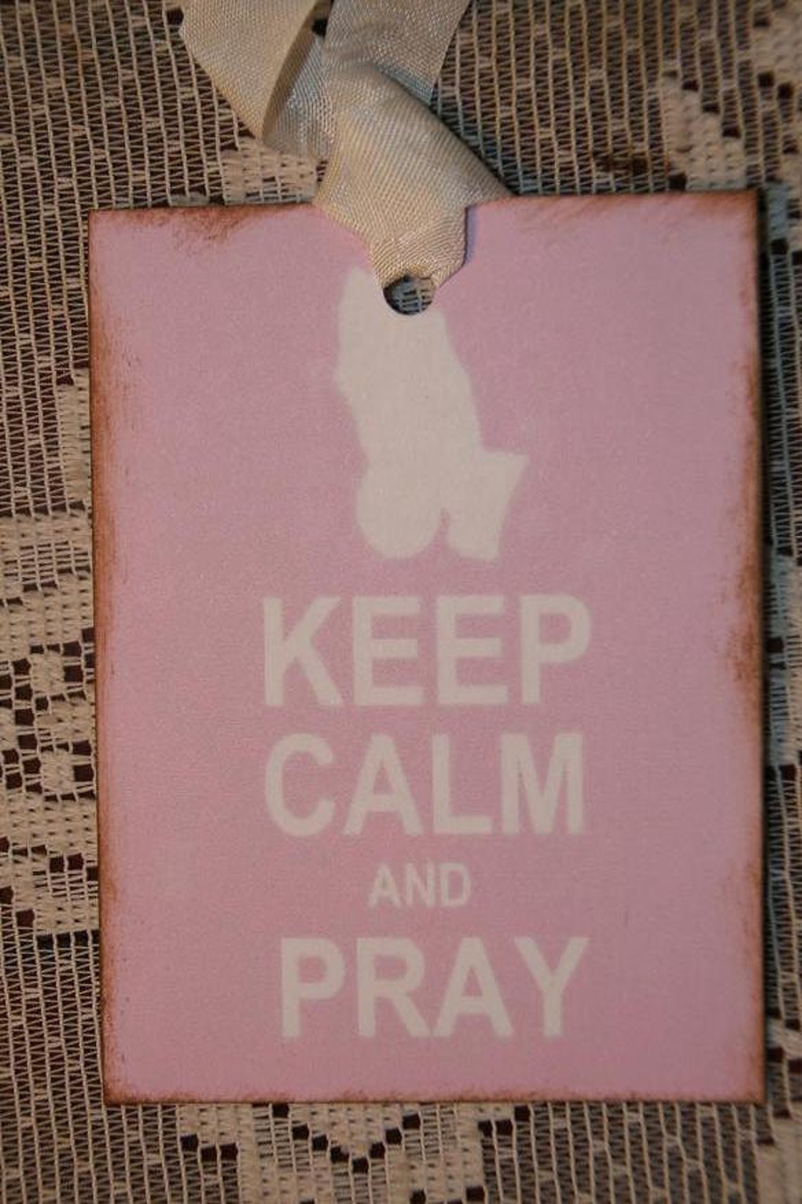 Keep Calm and Pray Tags - Etsy