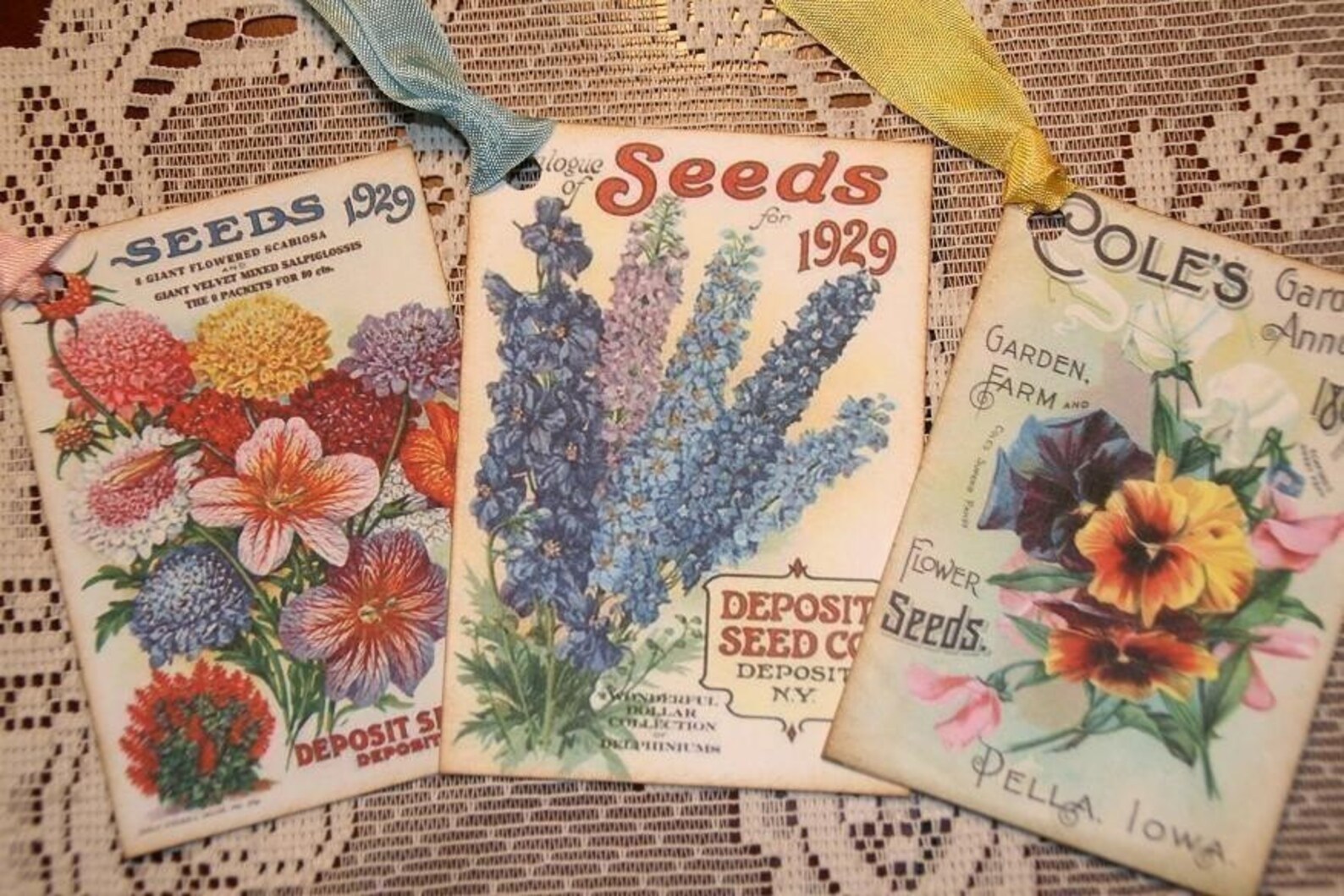 Seed Packets Sampler Gift Tags - Etsy