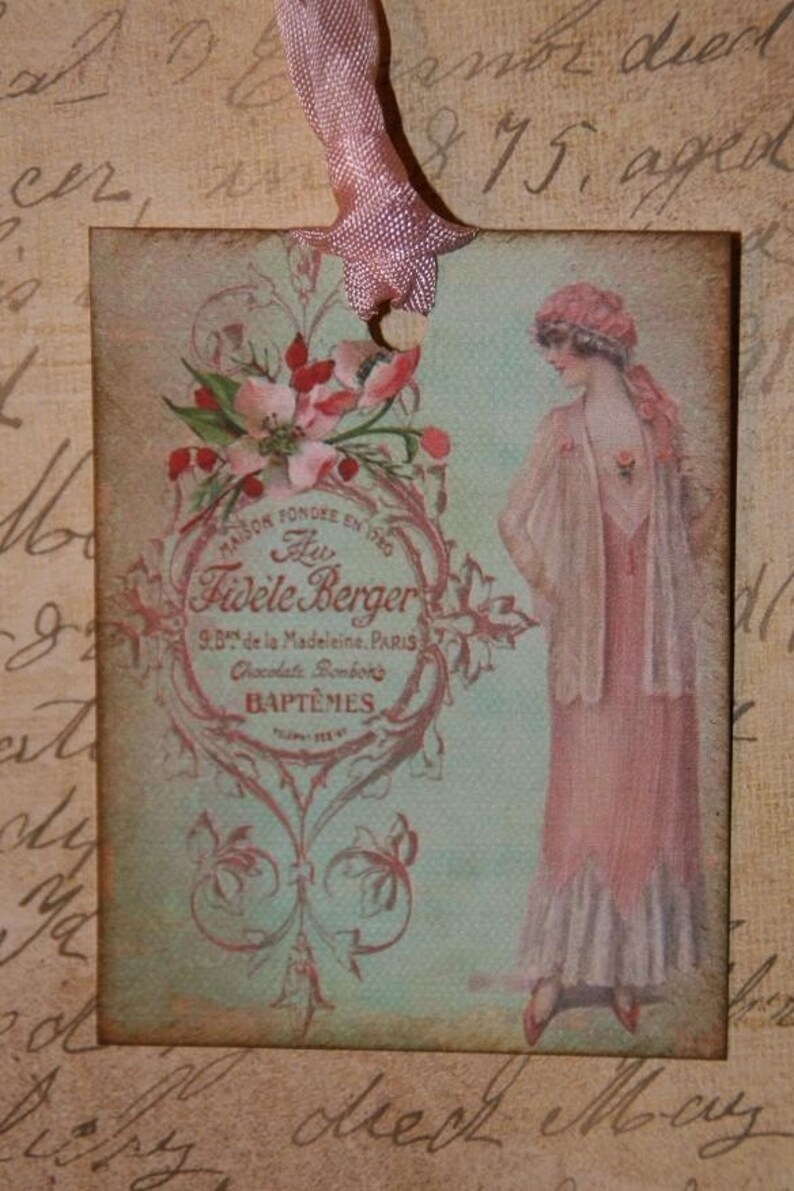 Maison Fondee Paris Inspired Gift Hang Tags | Etsy