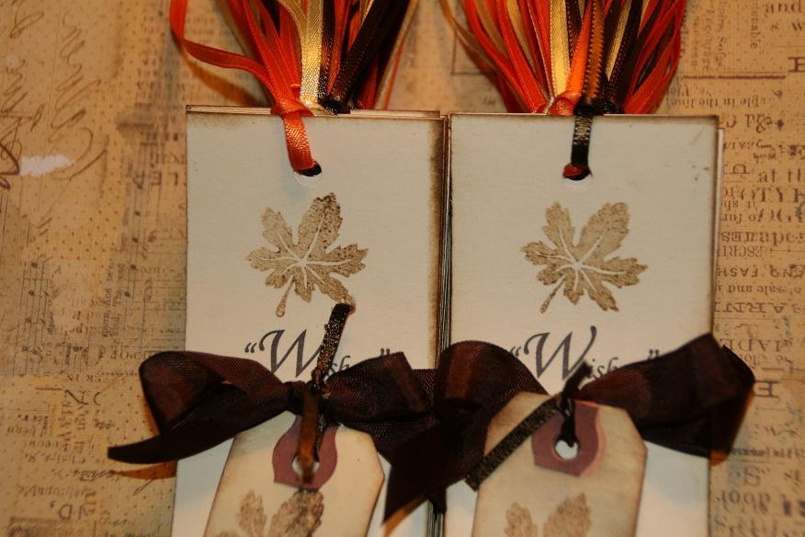 Fall Wedding Wish Tree Tags 100 - Etsy