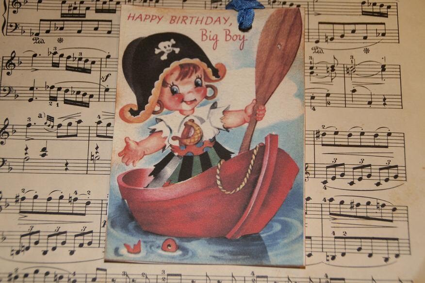 Boy Birthday Pirate Gift Tags - Boy Birthday Wishes - Pirate Themed ...