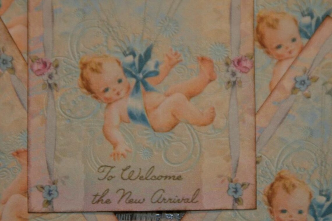 Baby Shower Favor or Gift Tags to Welcome the New Arrival | Etsy