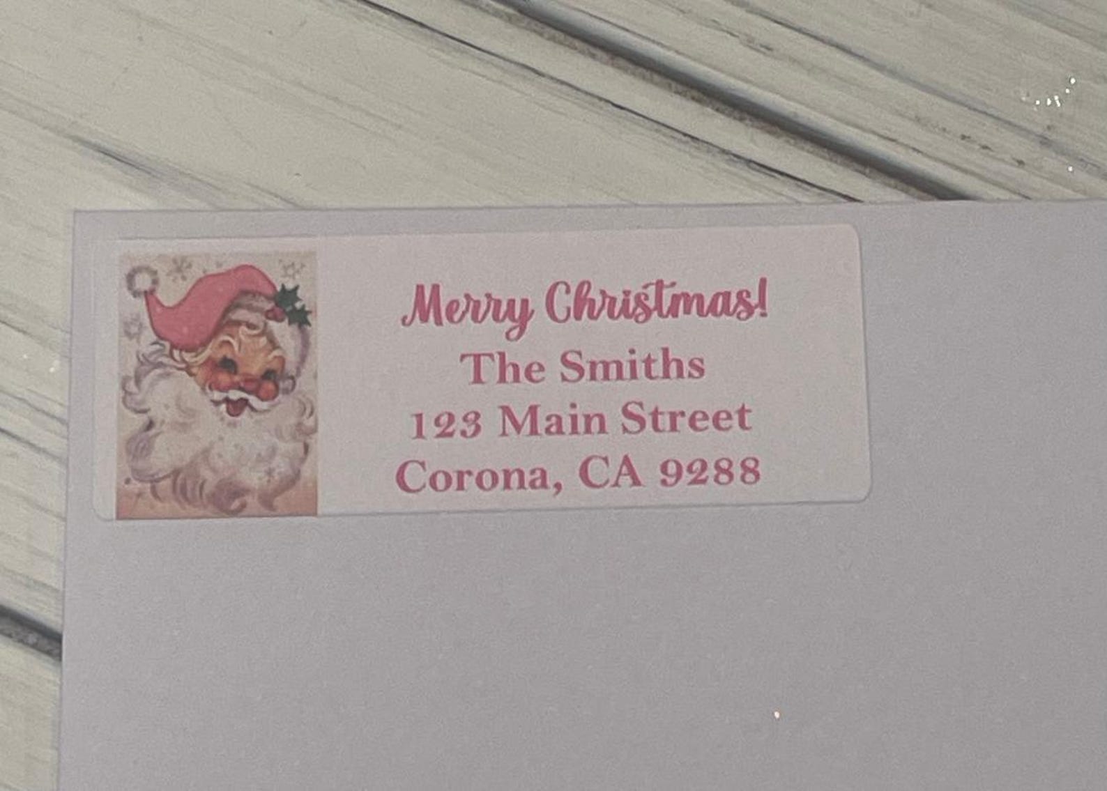 Christmas Address Labels, Personalized Mailing Labels, Holiday Labels ...