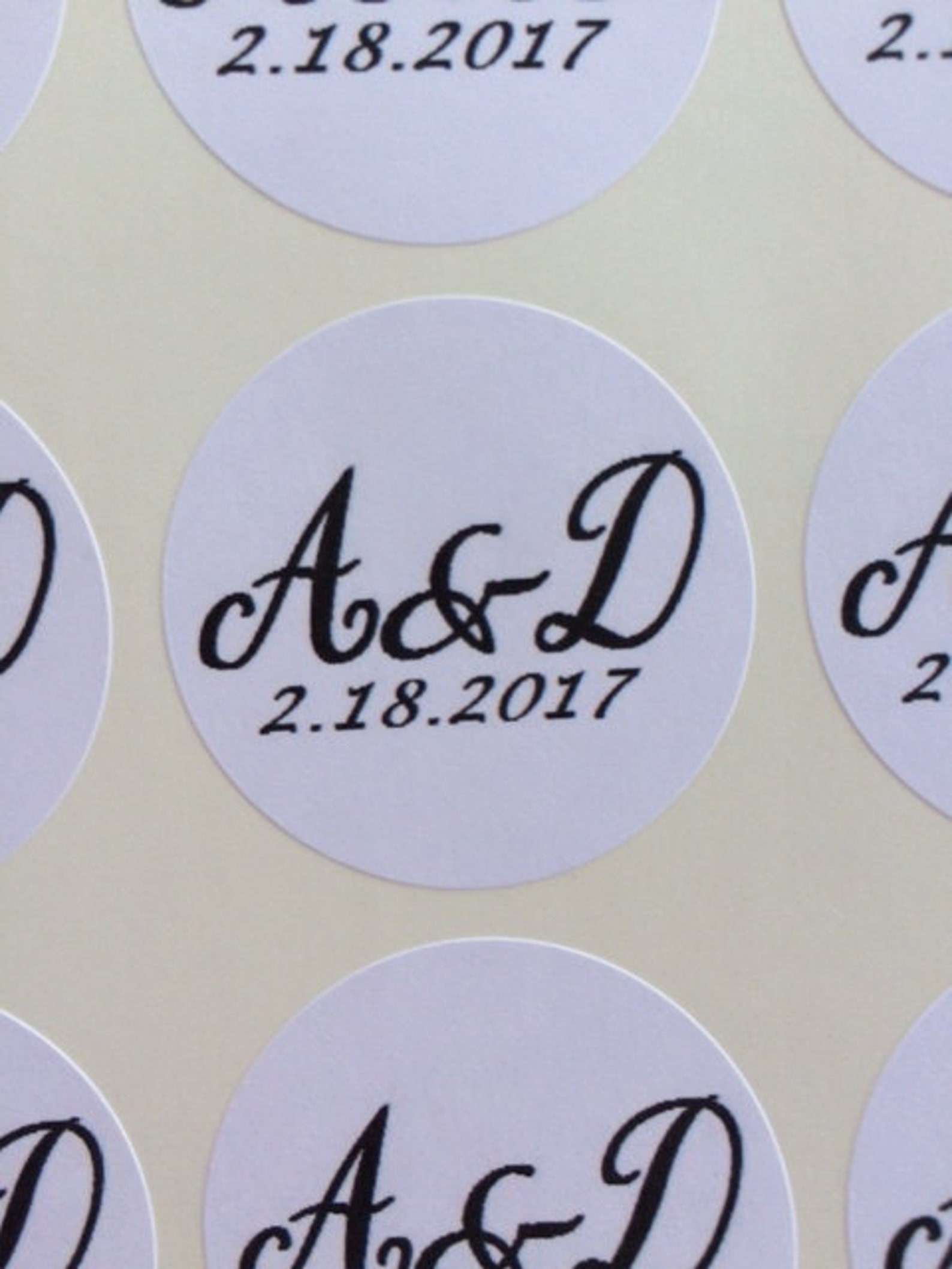 Personalized Wedding Stickers Wedding Favors Labels Custom - Etsy