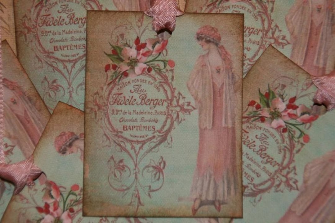 Maison Fondee Paris Inspired Gift Hang Tags - Etsy