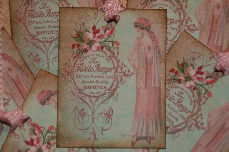Maison Fondee Paris Inspired Gift Hang Tags - Etsy