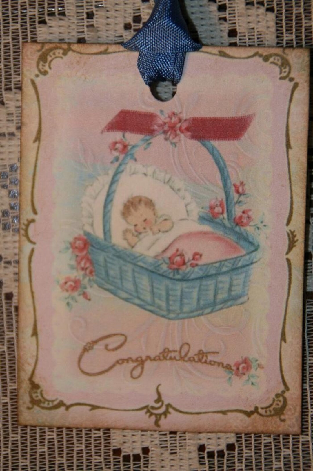 Congratulations to Baby Gift Tags - Baby Shower Girl or Boy - Etsy