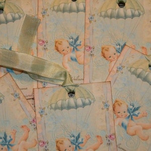 Baby Shower Favor or Gift Tags - to Welcome the New Arrival Gift Tags ...