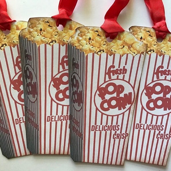 Pop Corn Boxes - Etsy