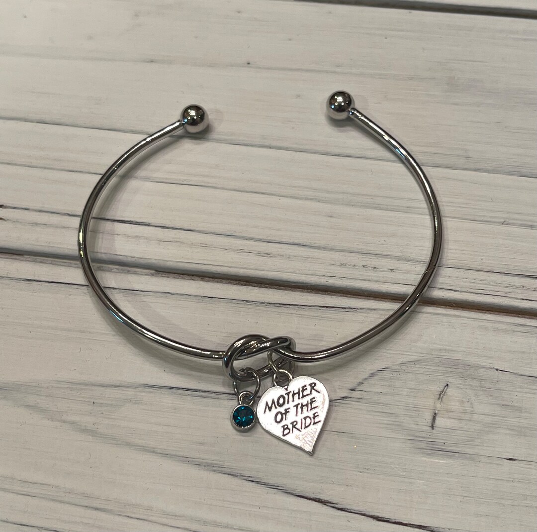Mother of the Bride Bracelet, Mother of the Groom Bracelet, Knot ...