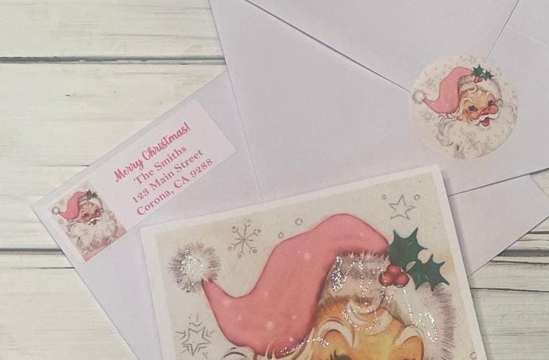 Christmas Address Labels, Personalized Mailing Labels, Holiday Labels ...