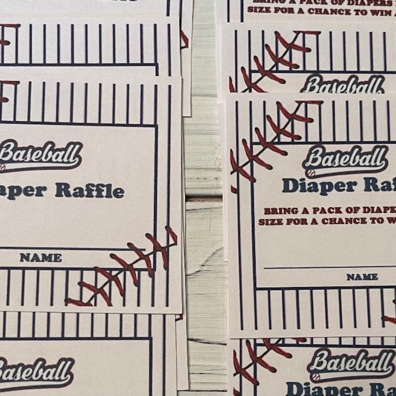 Baseball Diaper - Etsy