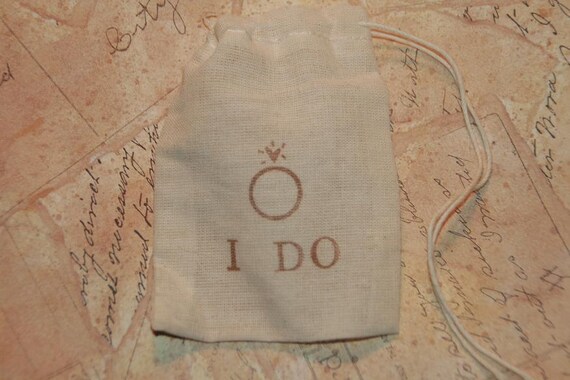 Wedding Ring Bag Personalized Ring Bag Ring Bearer Ring | Etsy