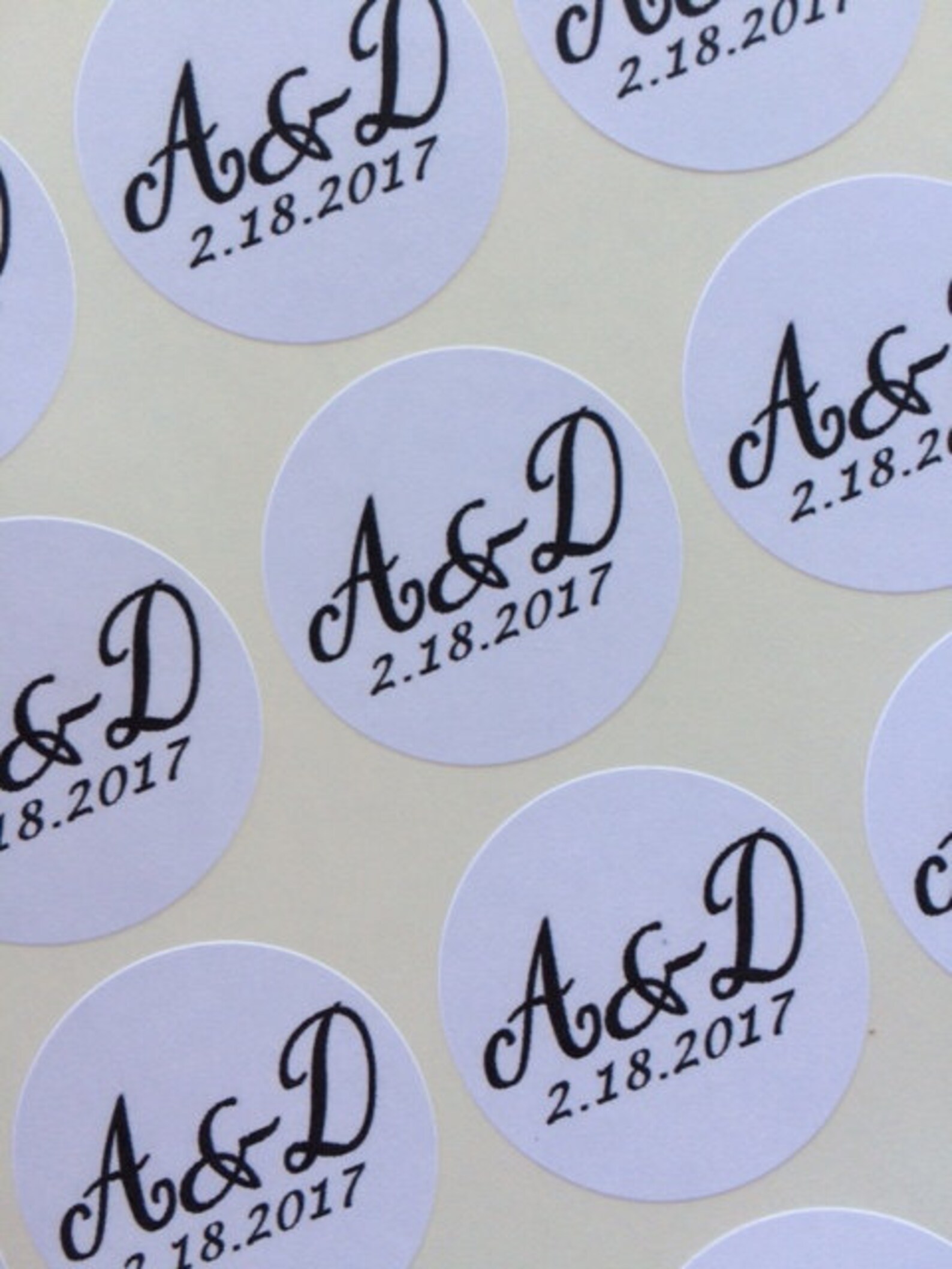 Personalized Wedding Stickers Wedding Favors Labels Custom - Etsy