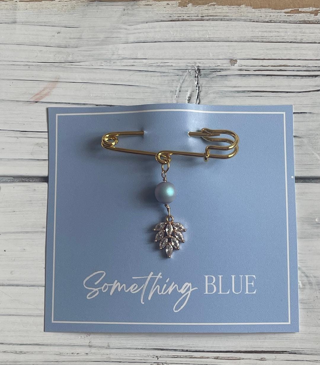 Something Blue for Bride, Something Blue Pin, Gift for Bride, Bride ...