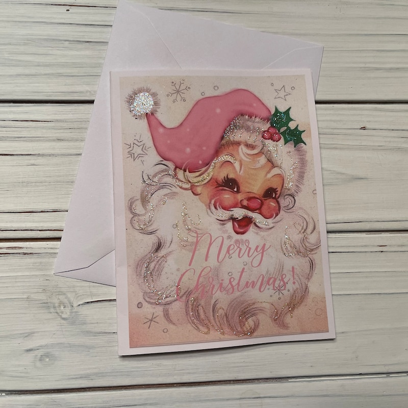 Old Christmas Card - Etsy