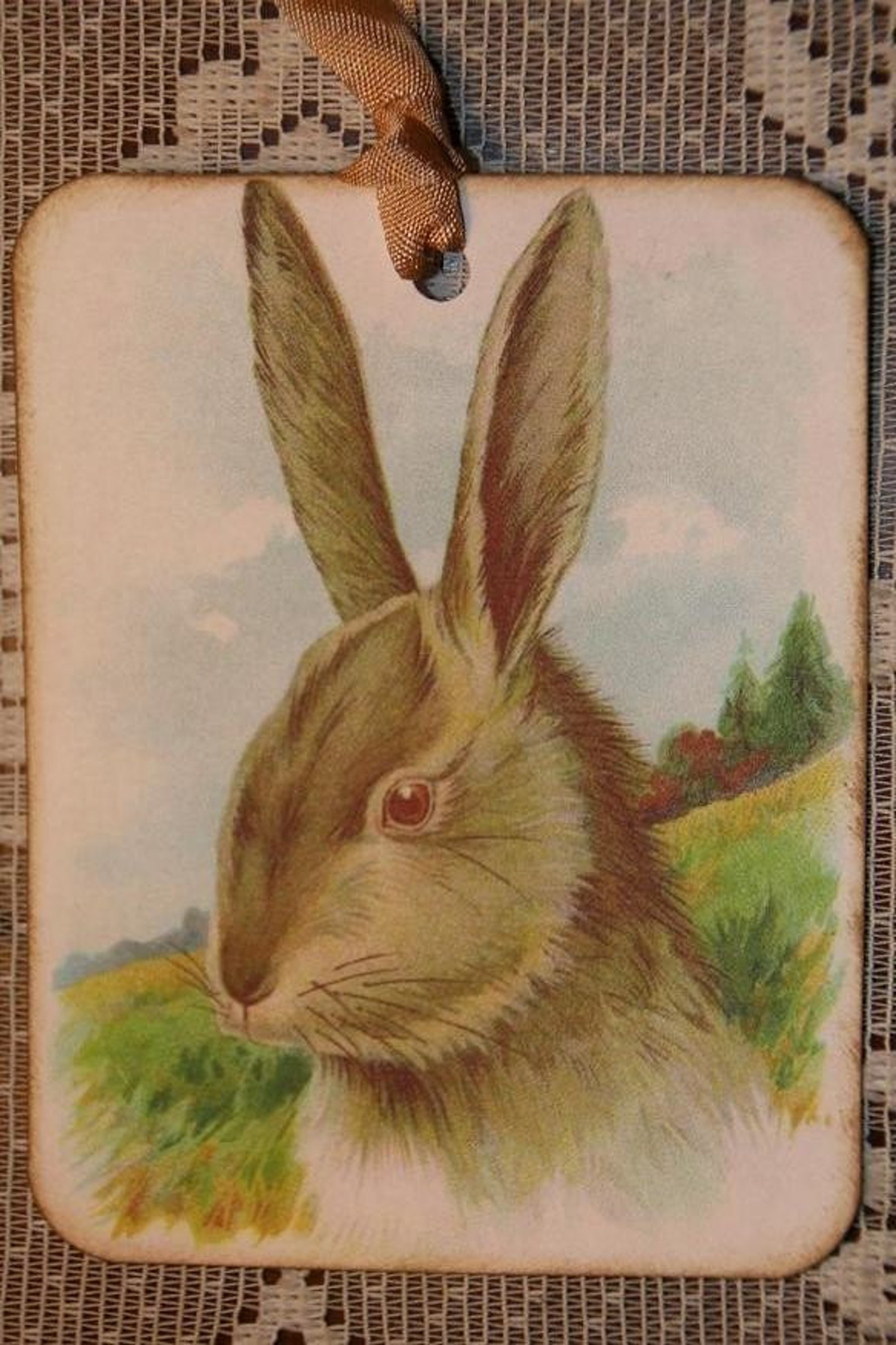 Bunny Rabbit Gift Tags | Etsy