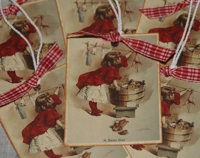 Laundry Wash Day A BUSY DAY Gift Hang Tags - Etsy