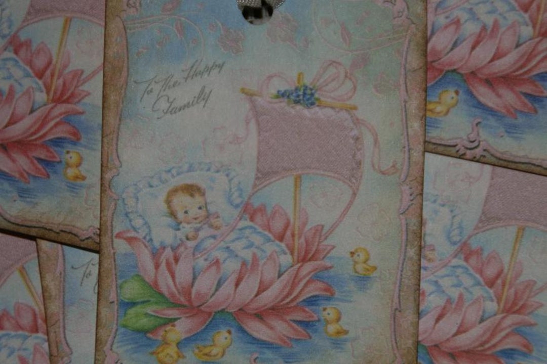 To the Happy Family Baby Congratulations Tags - Etsy