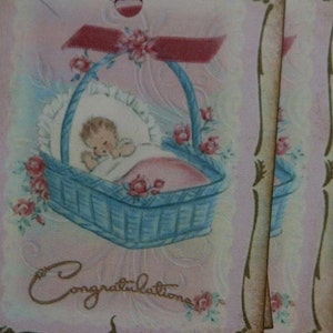 Congratulations to Baby Gift Tags - Baby Shower Girl or Boy - Etsy