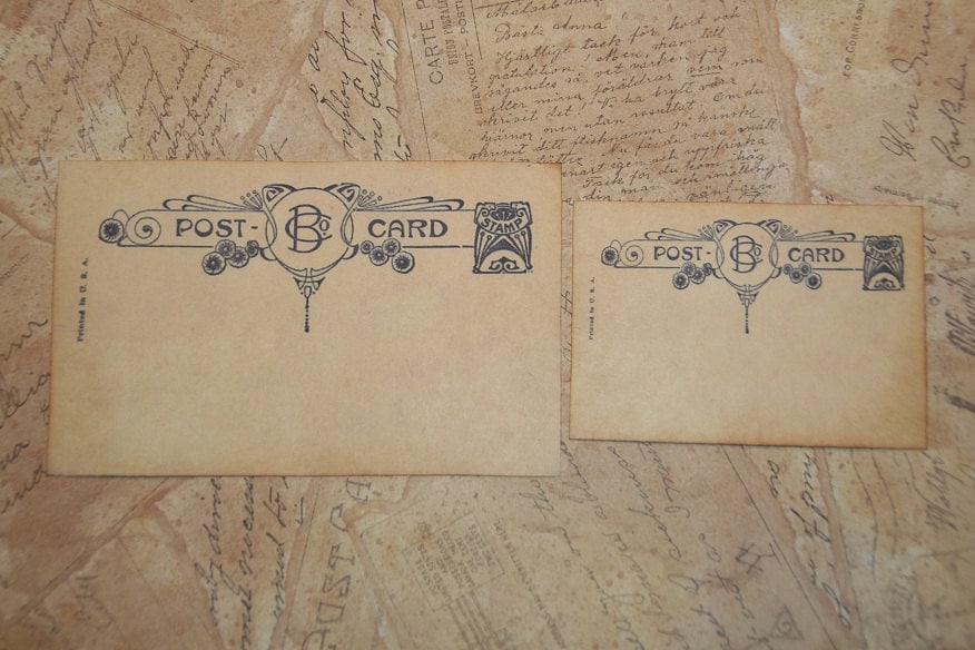 Wedding Table Numbers, Vintage Postcard Style, Destination Wedding ...