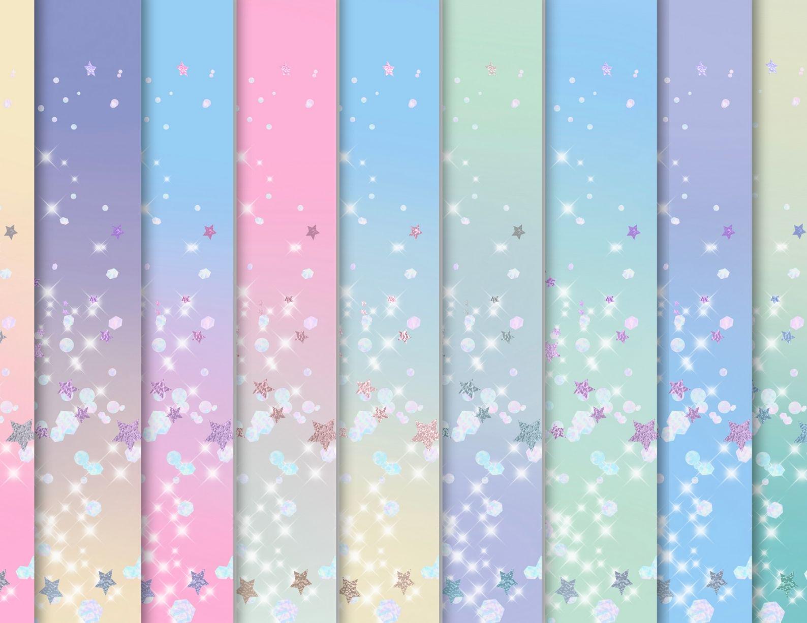 Pastels Digital Paper - Pastel Colors Digital Paper Pack - 30 Papers ...