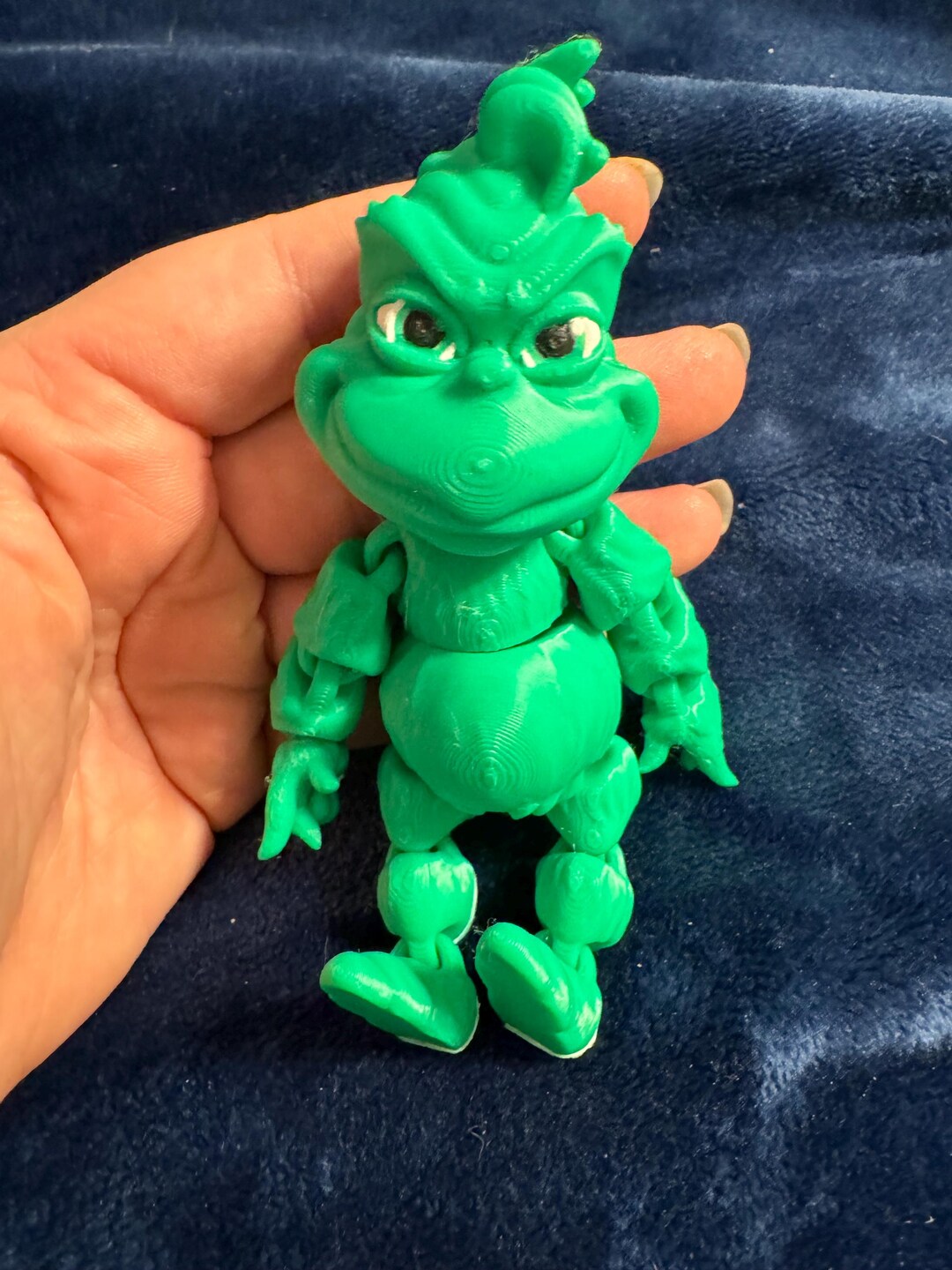 The Grinch Articulated Figure - Etsy
