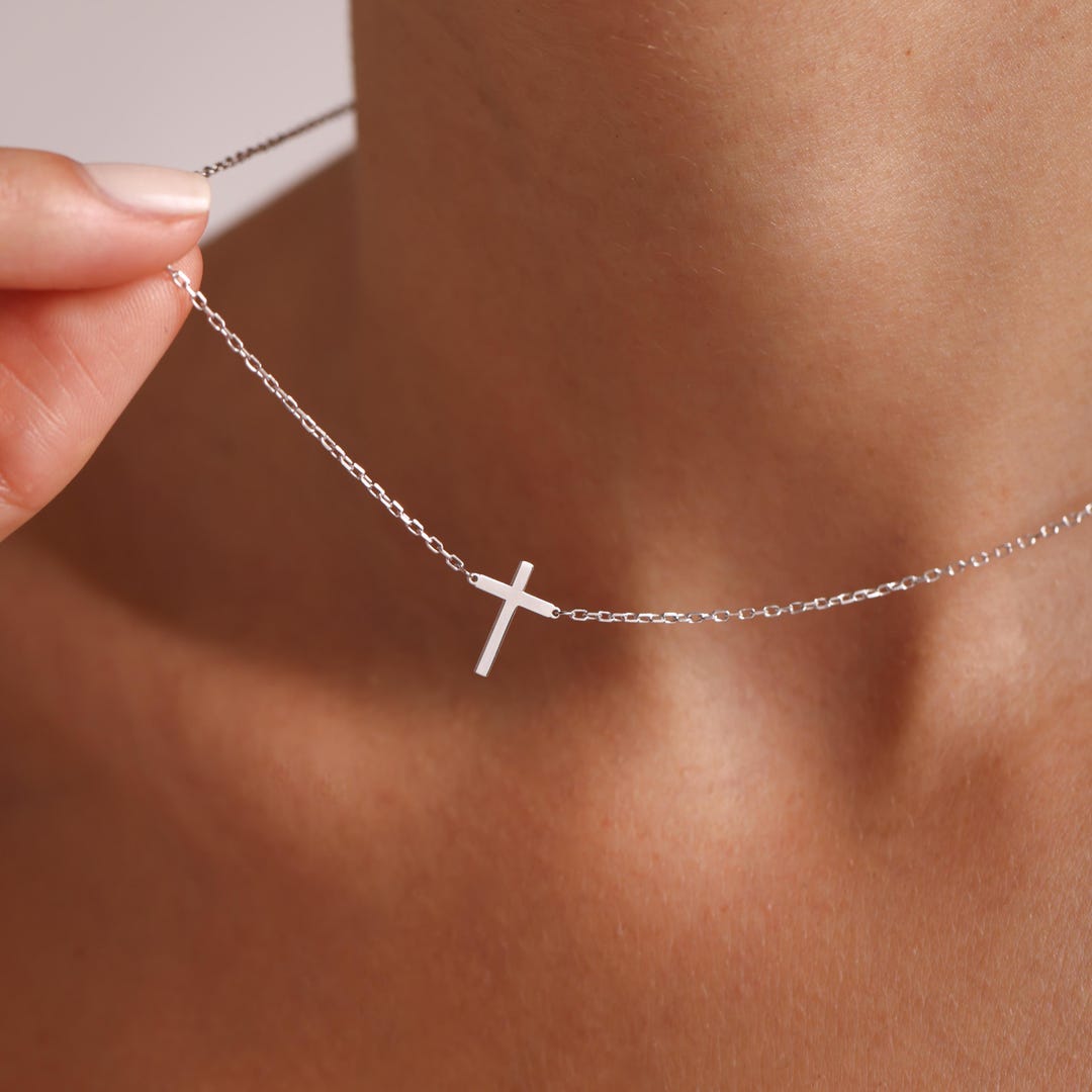 Cross Necklace, Cross Jewelry, Cross Necklace for Women, Cross Pendant ...