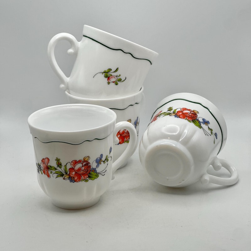 Arcopal Tea Cups - Etsy