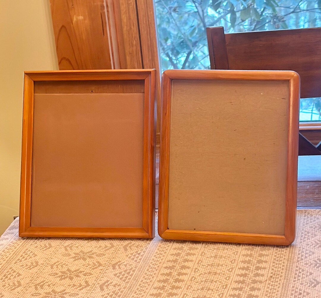 Vintage Solid Wood 8x10 Frames 1980s - Etsy