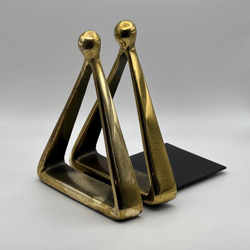 Brass Bookends - Etsy