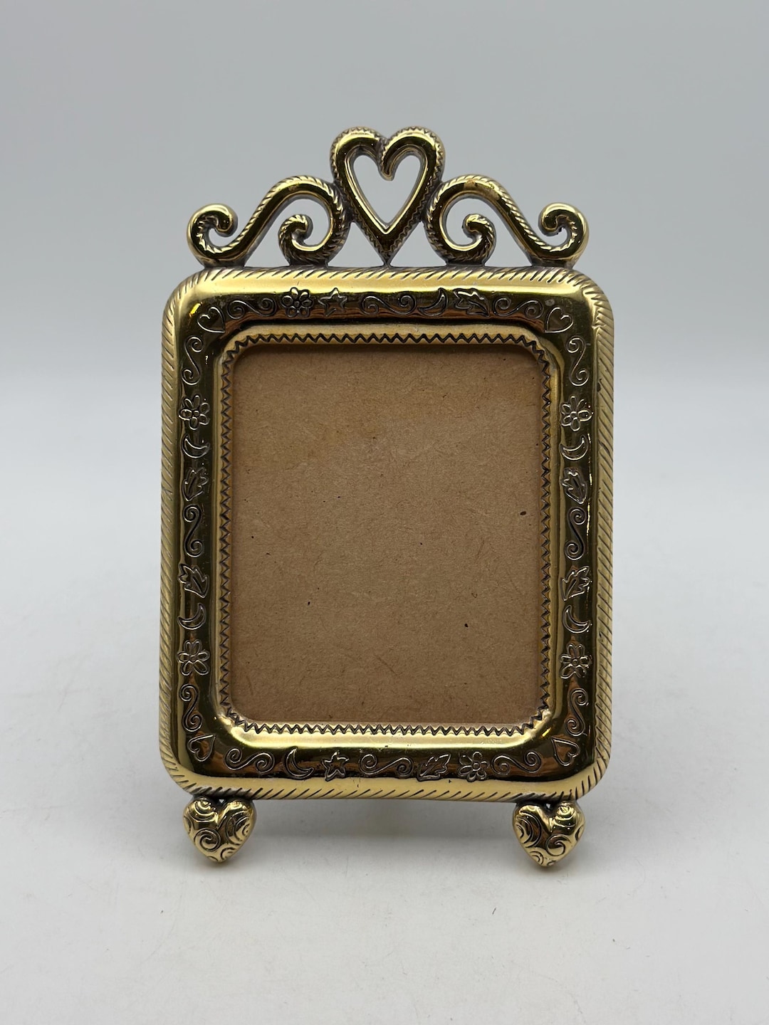 Early 2000’s Brighton Good Times Silverplated Frame, 2” X 2.5” Heart ...