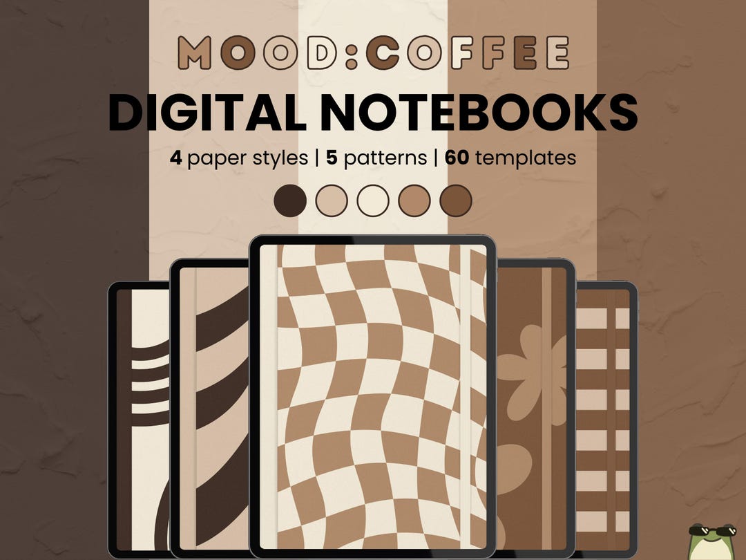 Simple Digital Notebook Set: Goodnotes & Notability | Undated ADHD ...