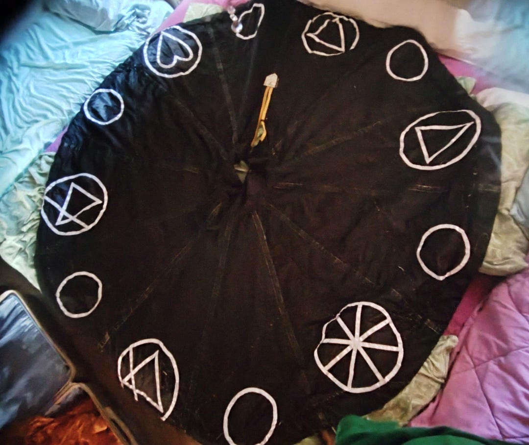 Tanoura Sufi Dance Skirt With Blue Leds companion of the White and ...