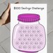 Editable Savings Challenge, Dollar, Printable Budget Template, Instant ...