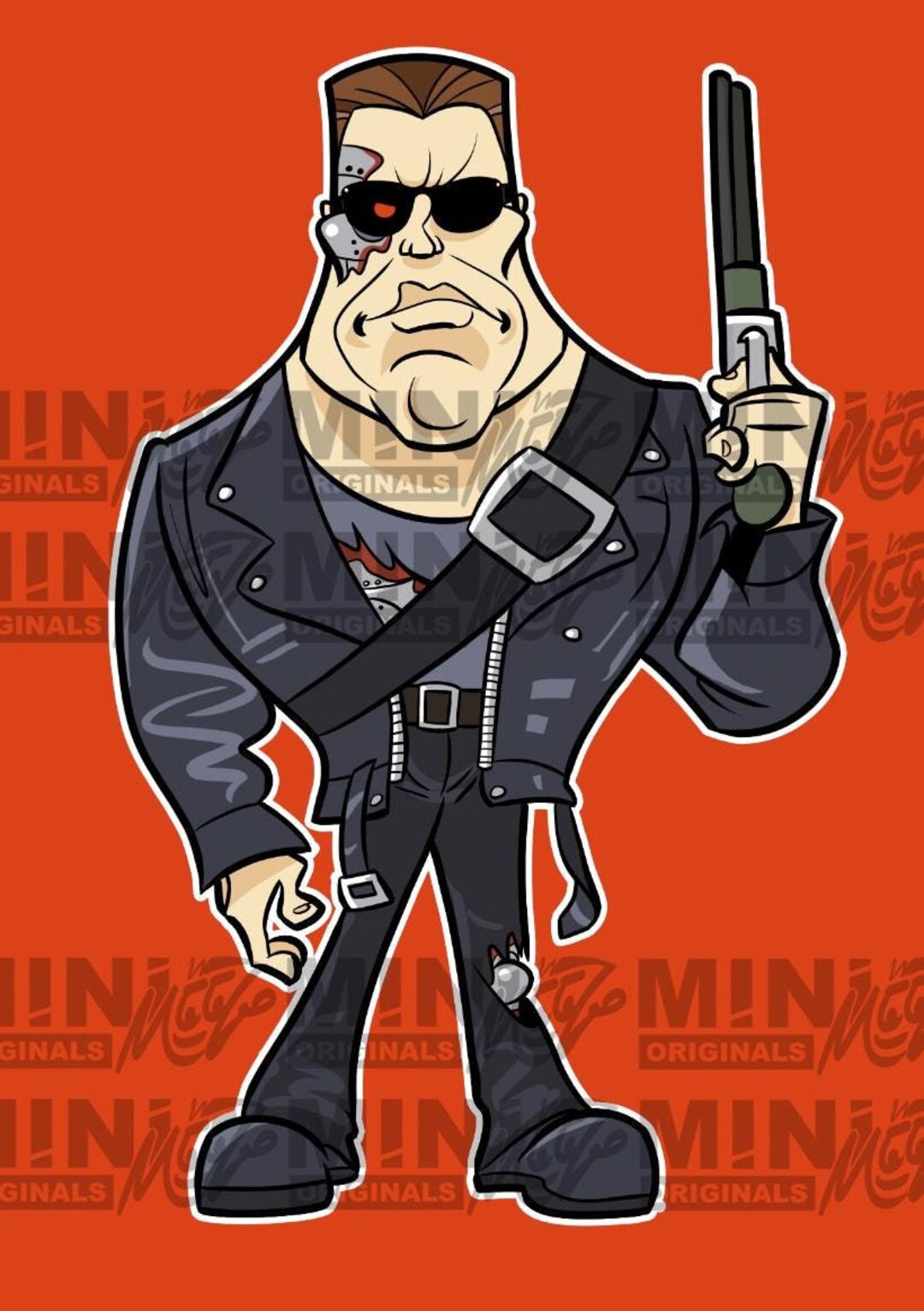Unique Prints Available - Arnie, Terminator, Horror, Poster, Print ...