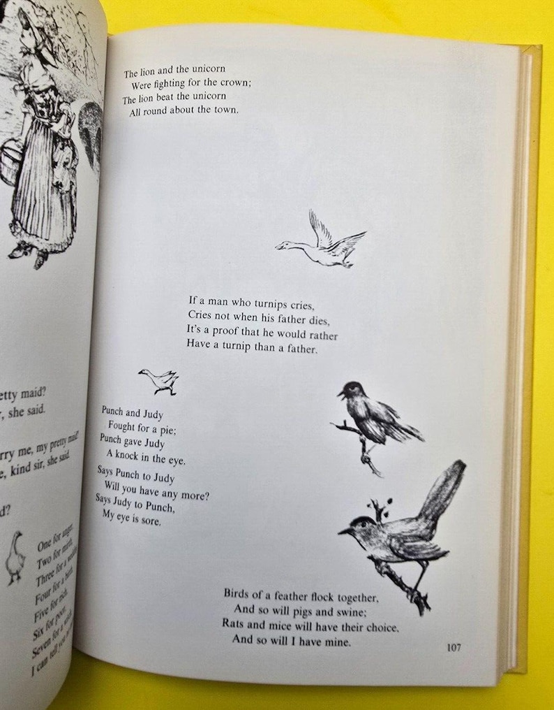 Beginner's Bookshelf Nursery & Mother Goose Rhymes Children's Book ...