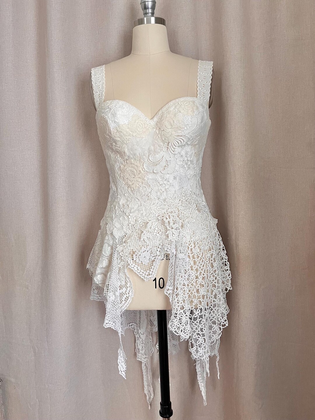 Lace Basque - Etsy