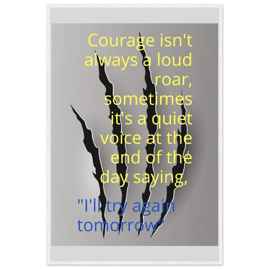 I'll Try Again Motivational Wooden Framed Poster - Etsy