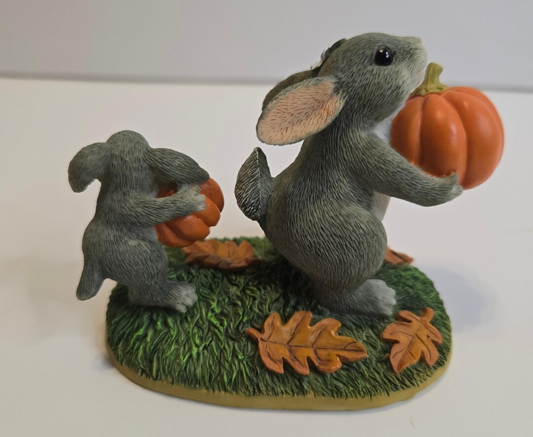 Charming Tails "pumpkin's First Pumpkin" - Etsy